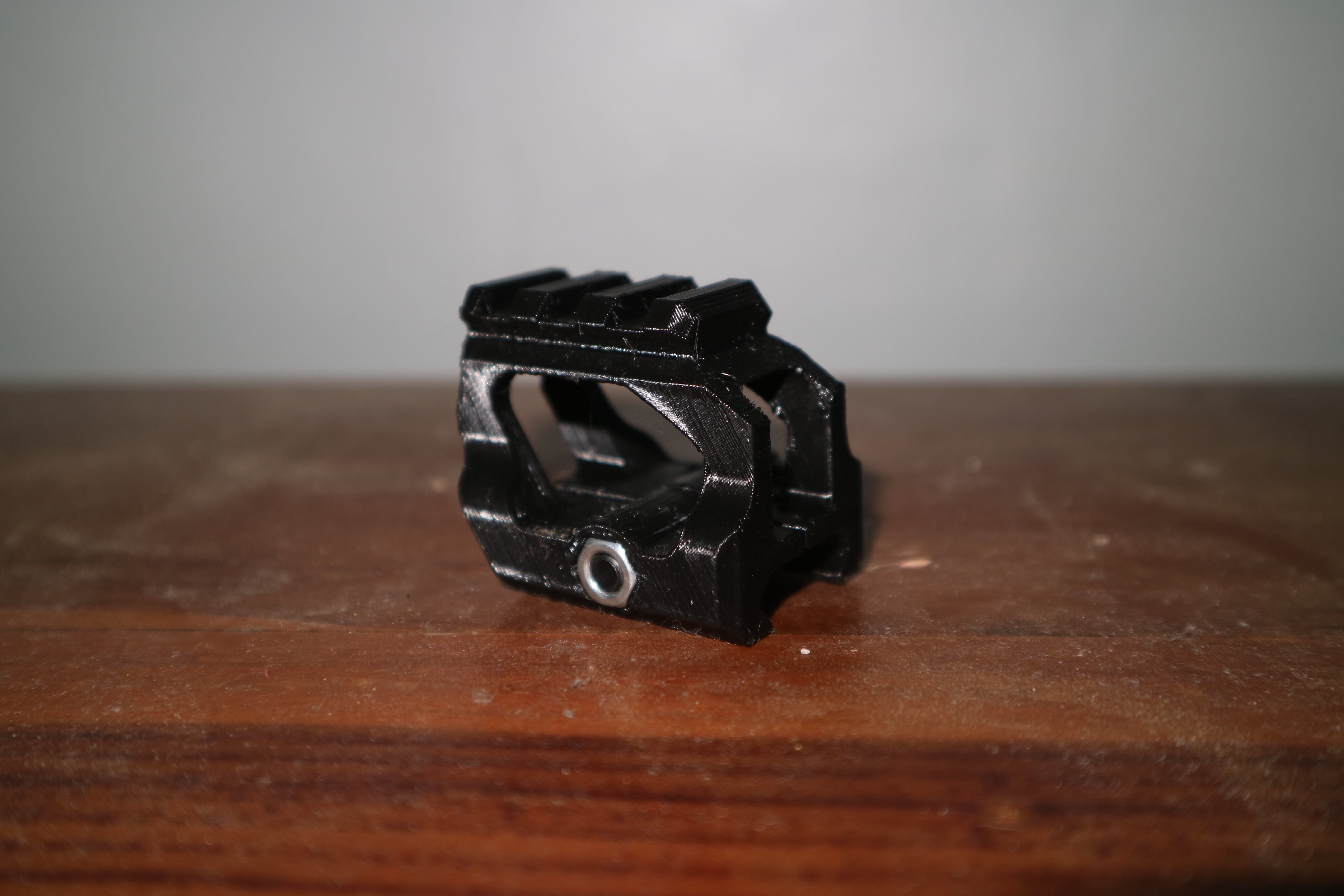 STL file Picatiny Rail Riser Skeleton・Model to download and 3D print・Cults