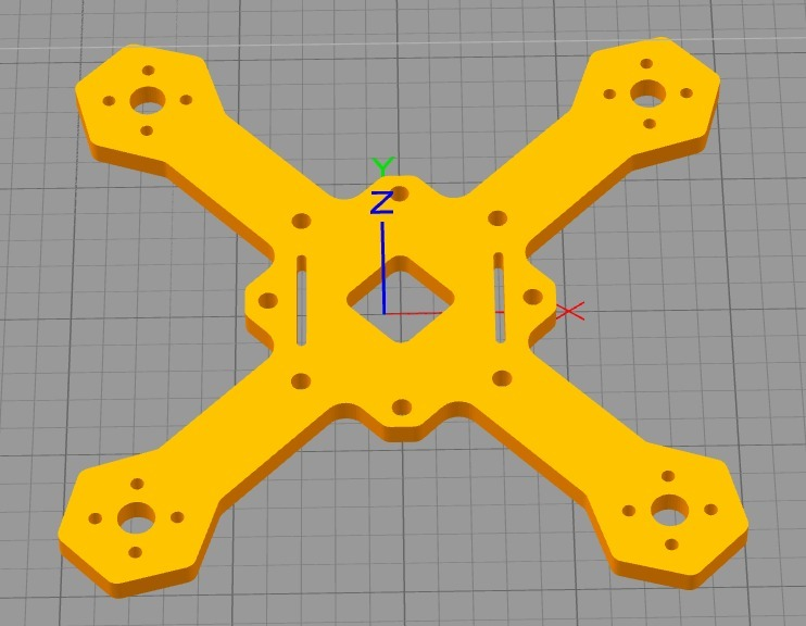 Free 3D file Micro 110mm FPV Quadcopter ⚛️・3D printable object to ...
