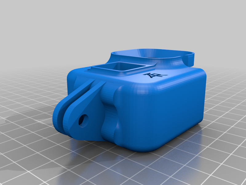 Free 3D file GoPro Hero 8 Black Vertical case・3D print design to ...