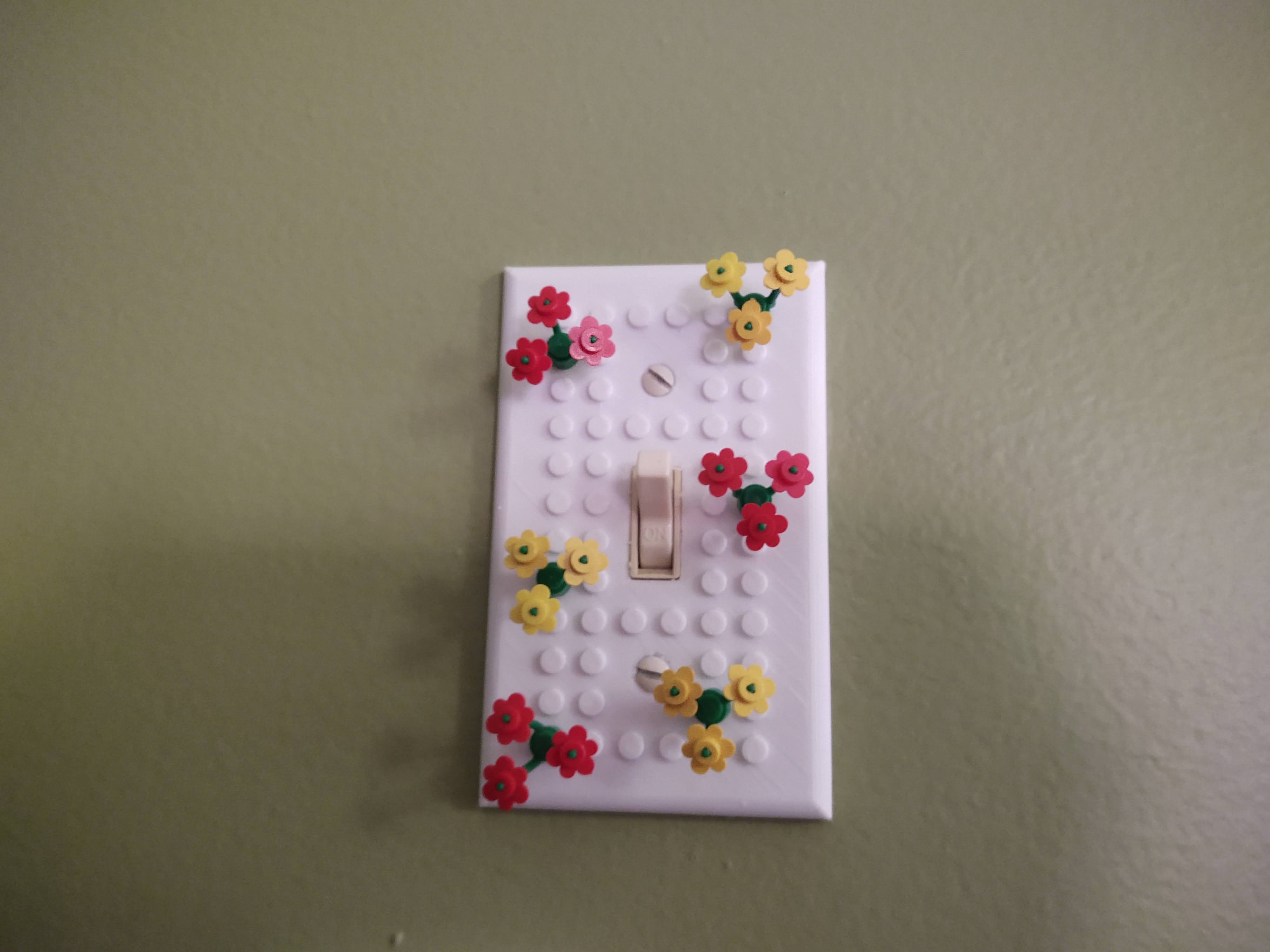 STL file Lego Outlet Cover and Light Switch Plate* 🎁・Model to download ...