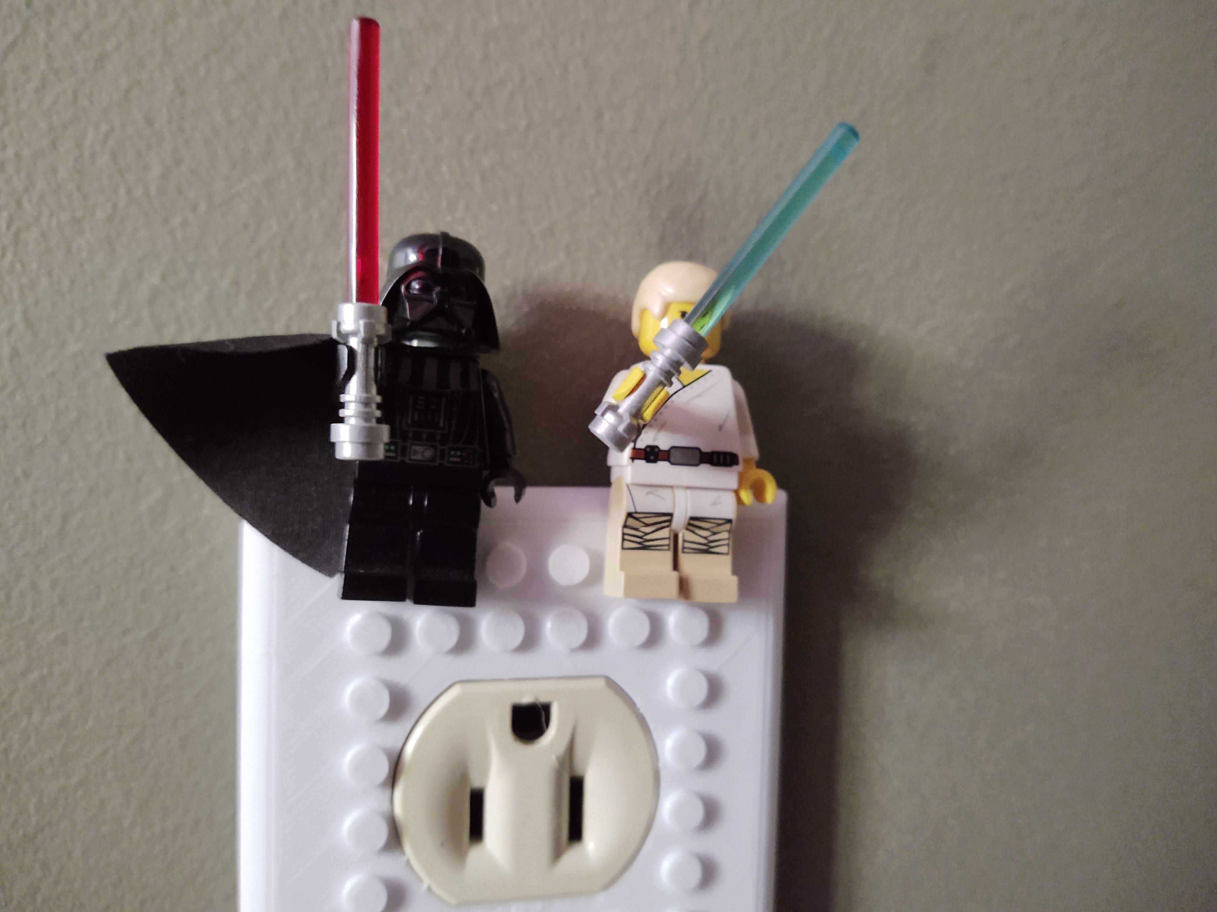 STL file Lego Outlet Cover and Light Switch Plate* 🎁・Model to download ...