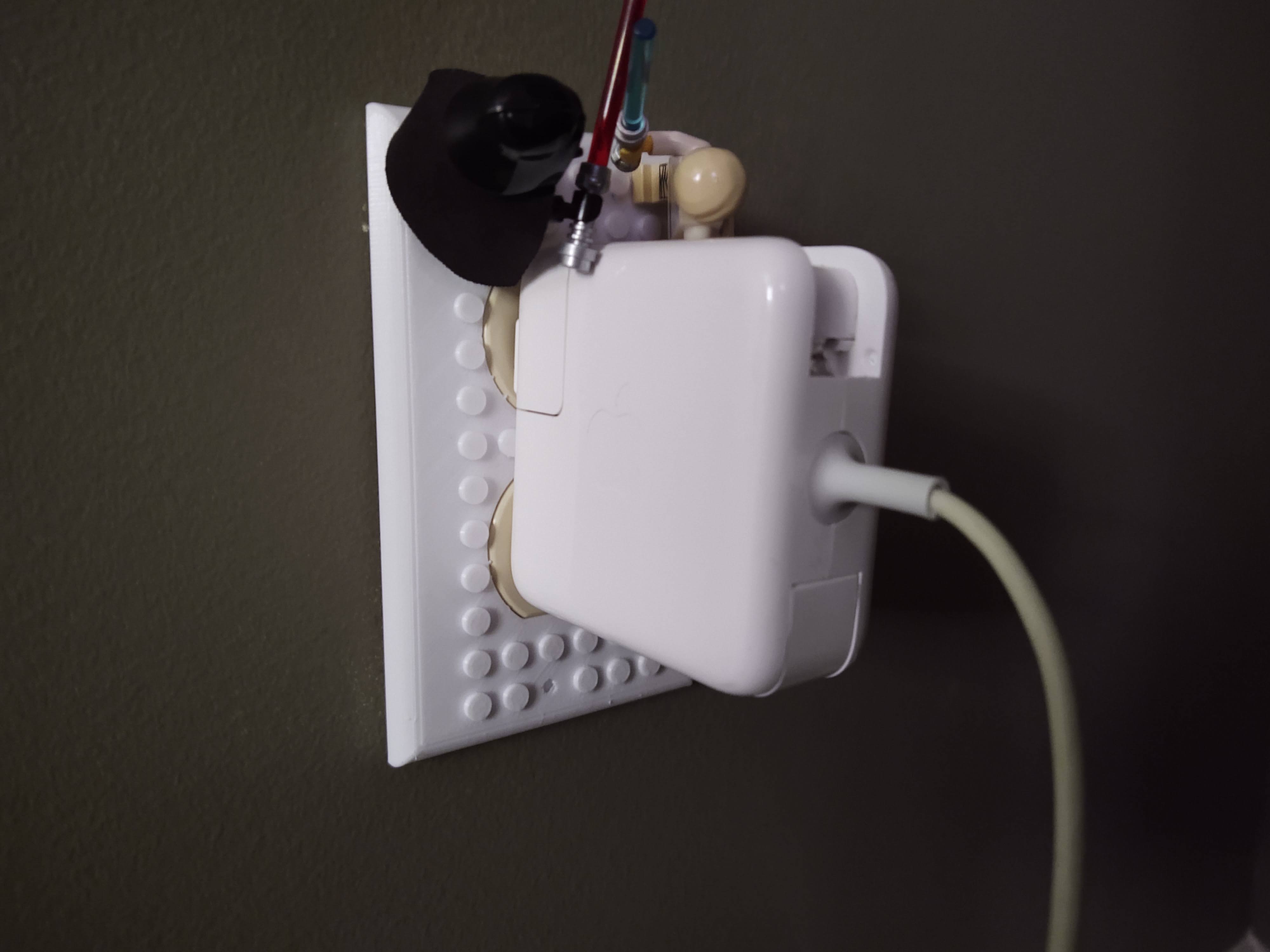 STL file Lego Outlet Cover and Light Switch Plate* 🎁・Model to download ...