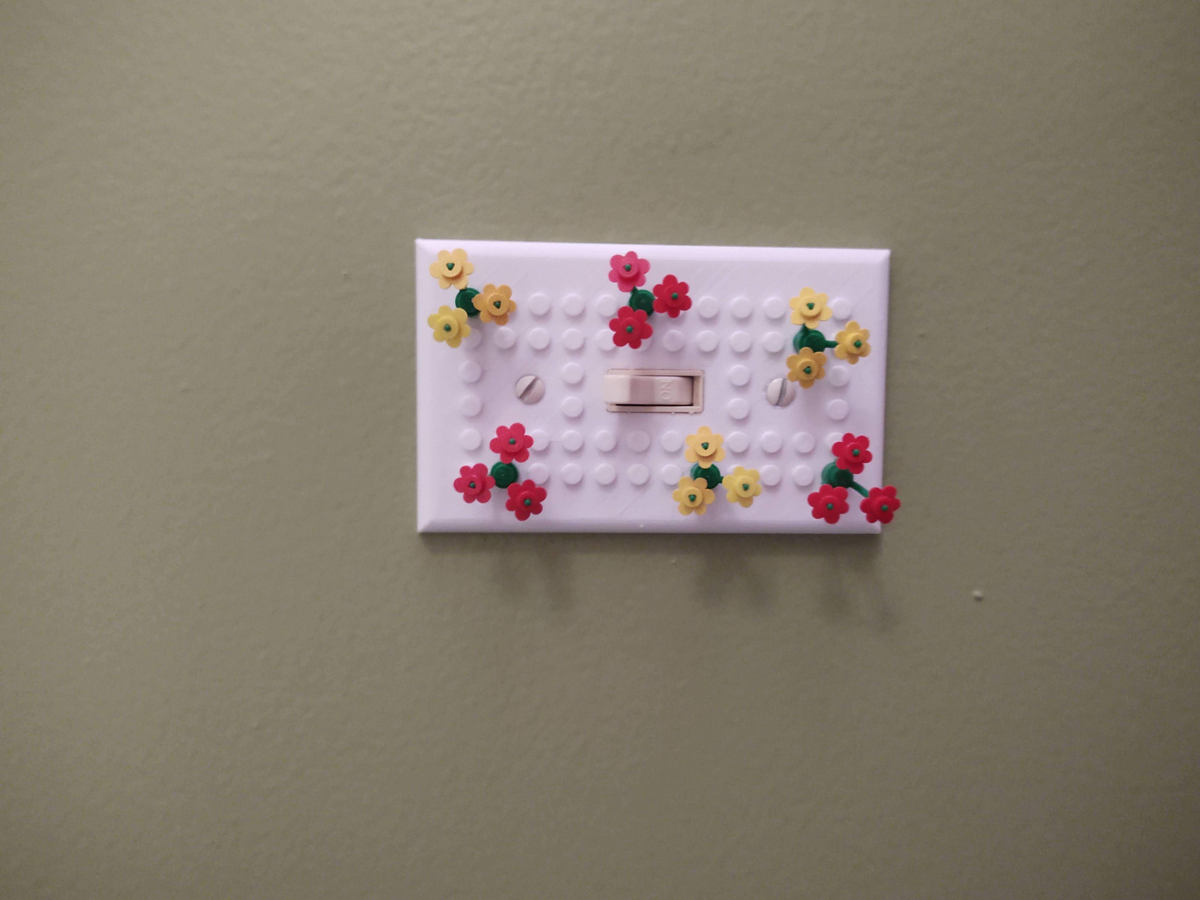 STL file Lego Outlet Cover and Light Switch Plate* 🎁・Model to download ...