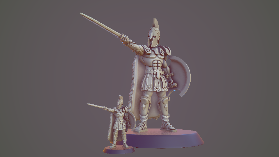 Archivo STL Myrmidon ~ Mirmidón・Modelo de impresora 3D para descargar・Cults