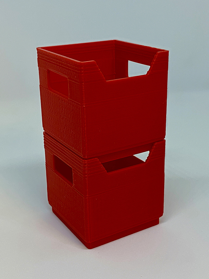 Archivo STL gratis Caja de almacenamiento apilable pequeña 🏠・Objeto ...