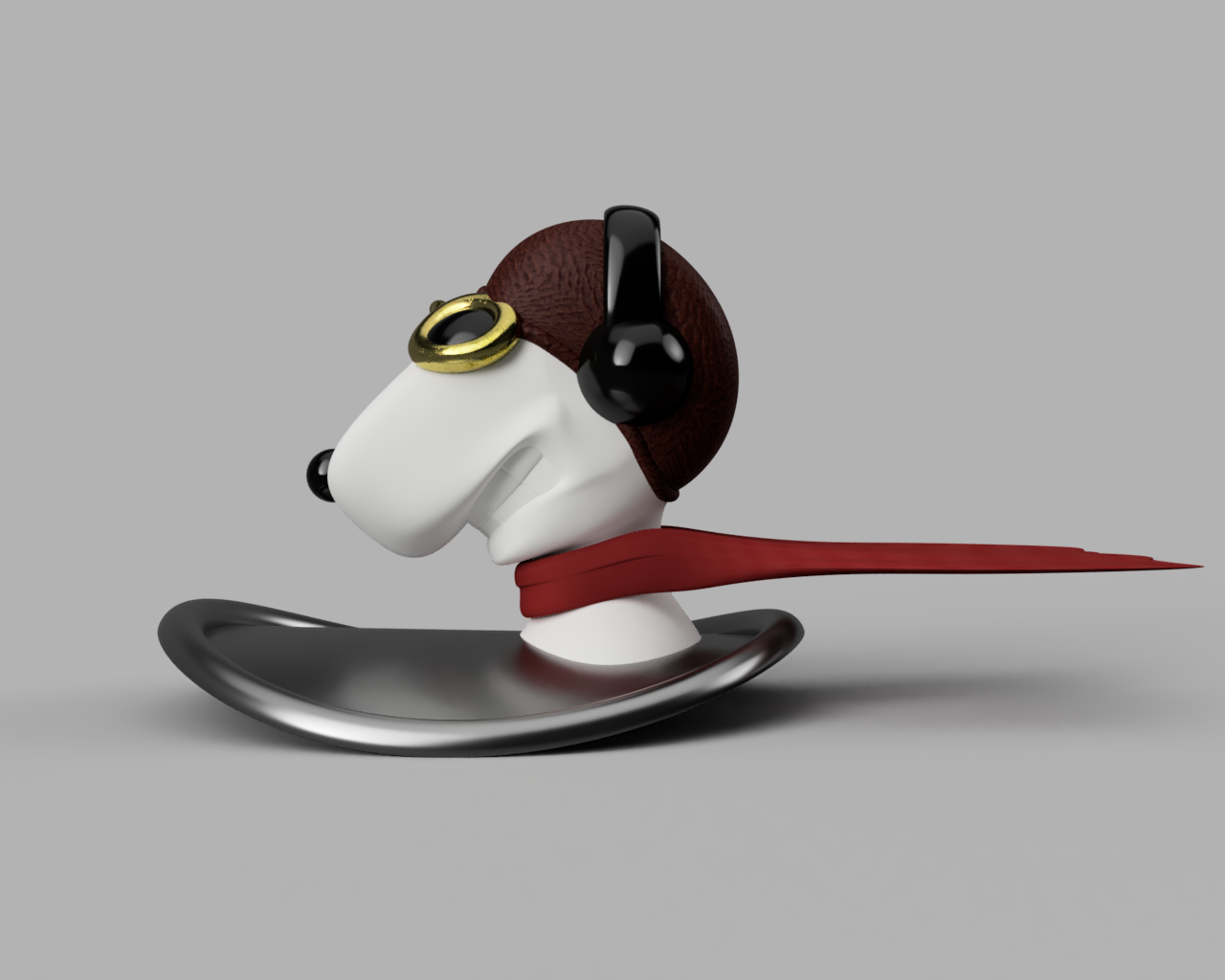 Free STL file Pilot Snoopy for Fokker RC Triplane 🧑‍ ️・3D printable ...