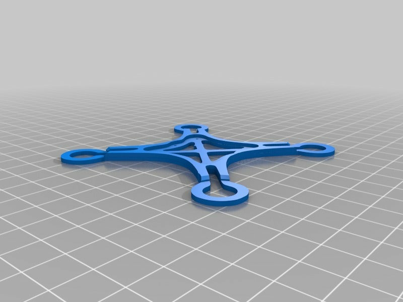 Free STL file Eachine QX90 Replacement Frame・3D print design to ...