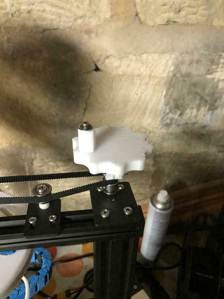 Free STL file SCROLL WHEEL Z AXIS ENDER3 PRINTER 📜・3D print model to ...