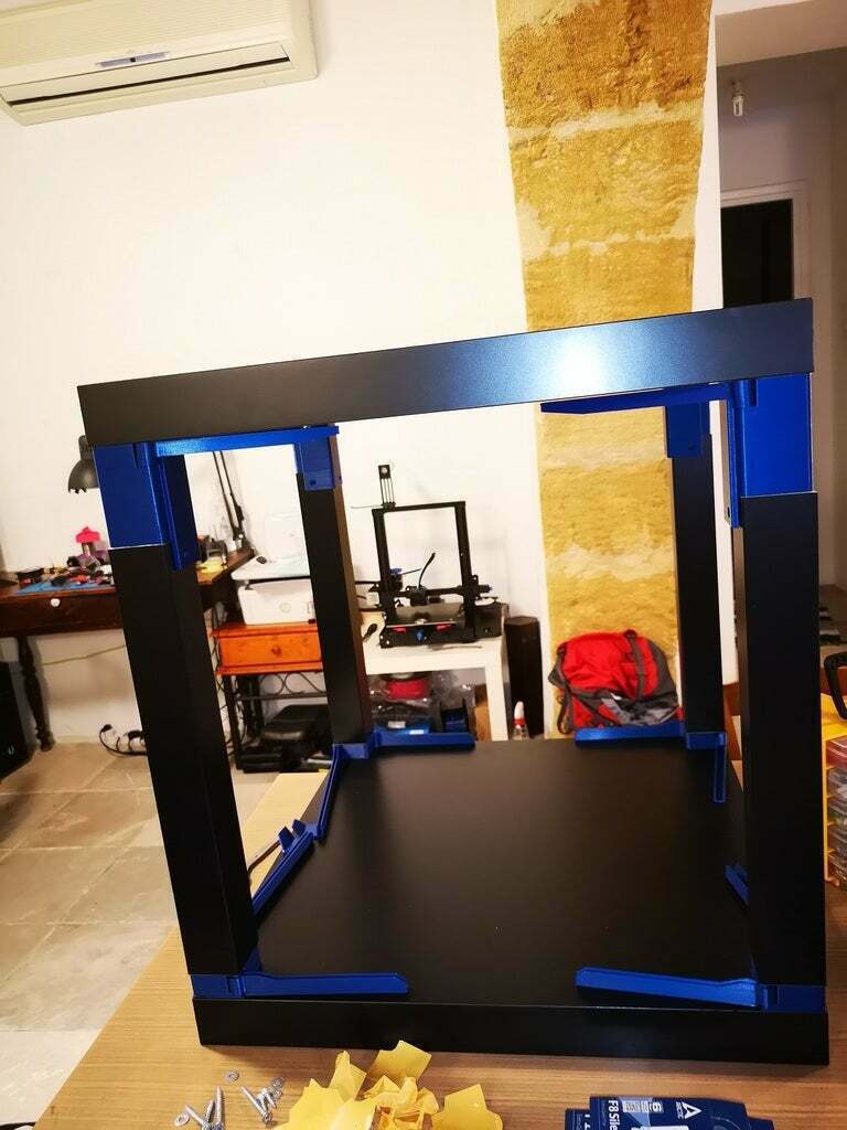 Free STL file Creality Ender 3 v2 Ikea Lack Table Enclosure 🧞‍♂️・Model ...