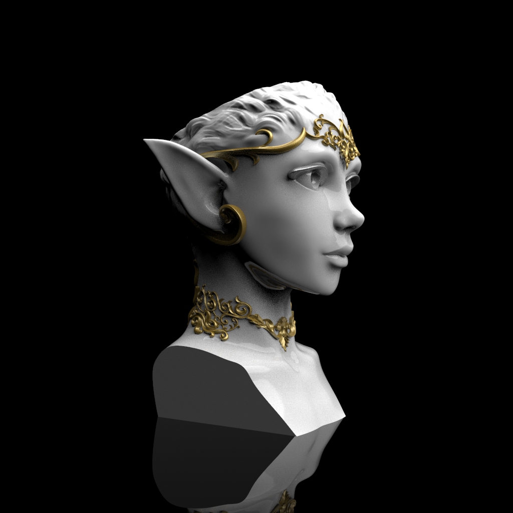 STL file Elf Head Vase 🧝・Model to download and 3D print・Cults