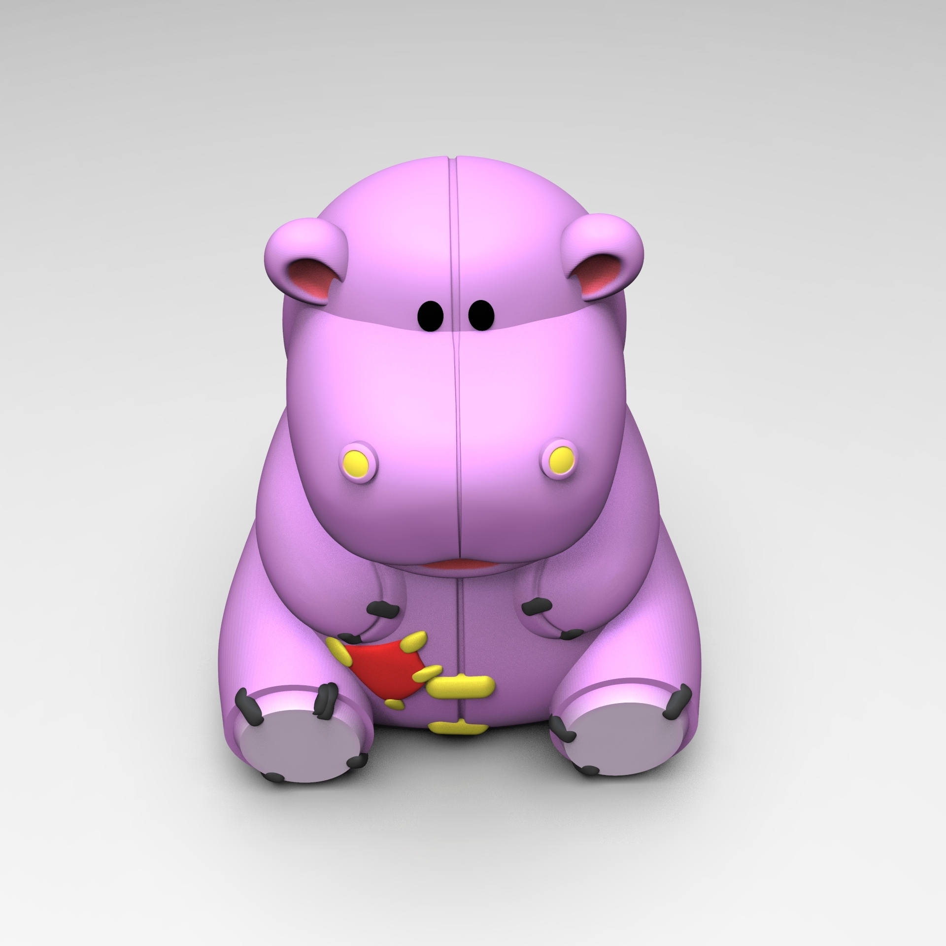 STL file Teddy Hippo Mold・3D printing design to download・Cults