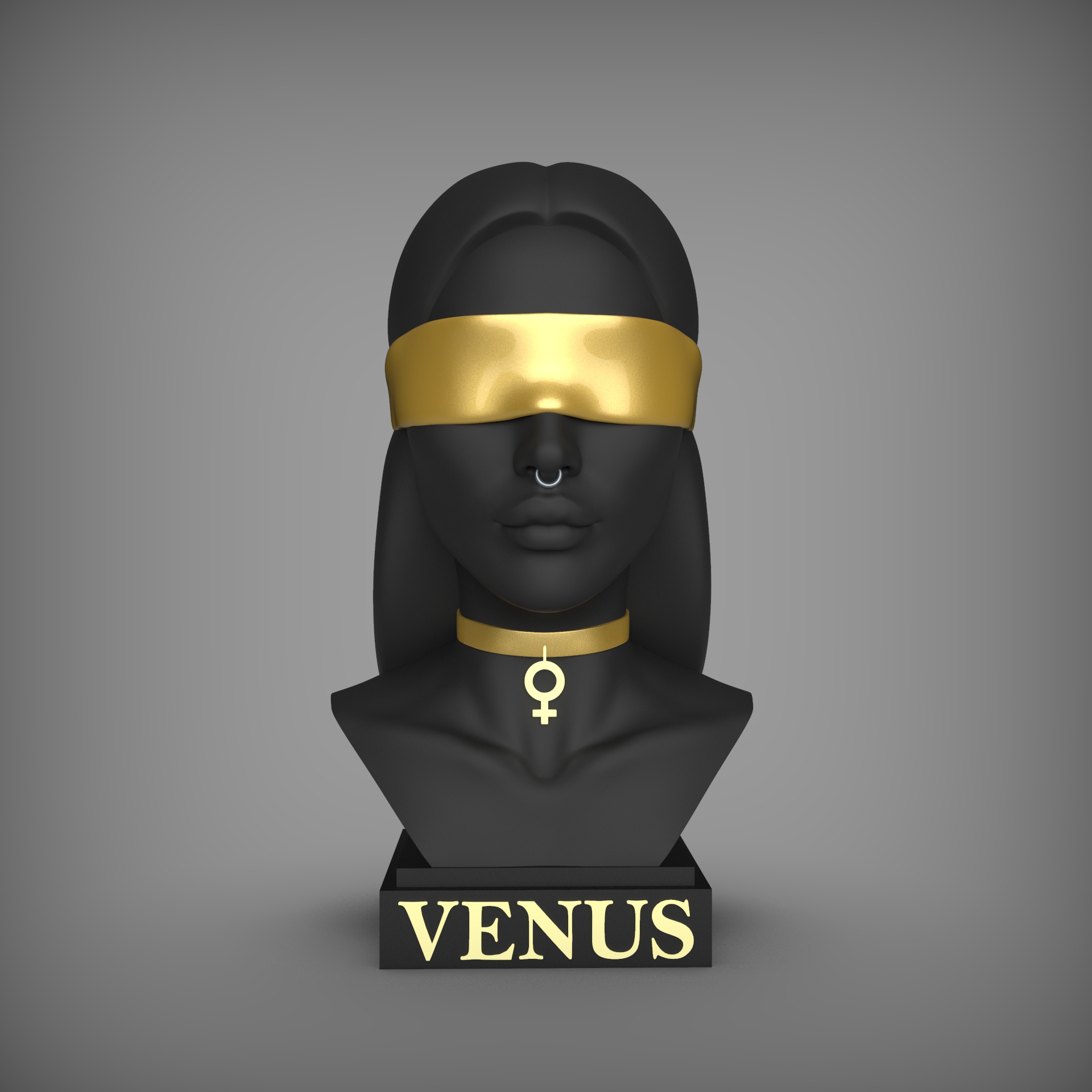 STL file Venus Head Planter 🪴・3D printing idea to download・Cults