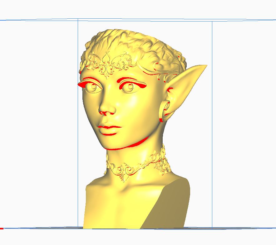 STL file Elf Head Vase 🧝・Model to download and 3D print・Cults