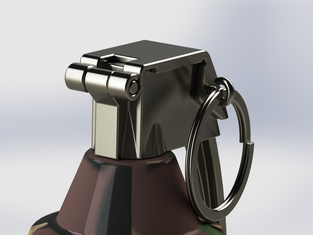 3D file Hand Grenade 3d・3D printer design to download・Cults