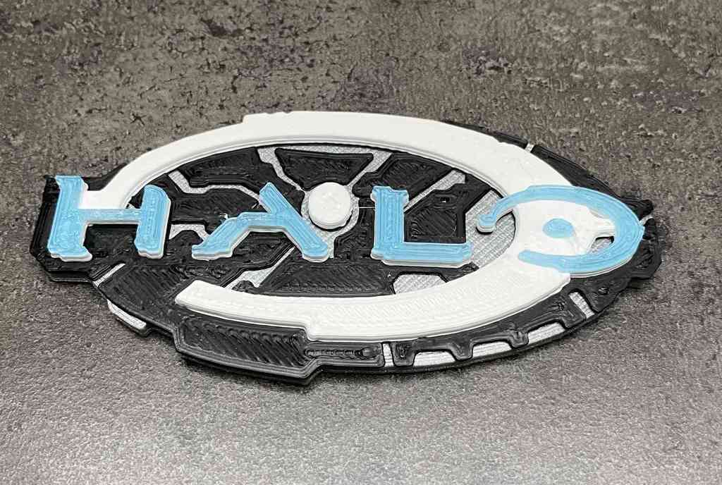 Free STL file logo Halo 😇・3D printing model to download・Cults