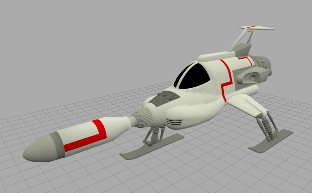 Free STL file UFO Interceptor 🛸・3D printing model to download・Cults