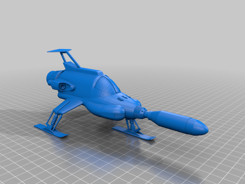 Free STL file UFO Interceptor 🛸・3D printing model to download・Cults