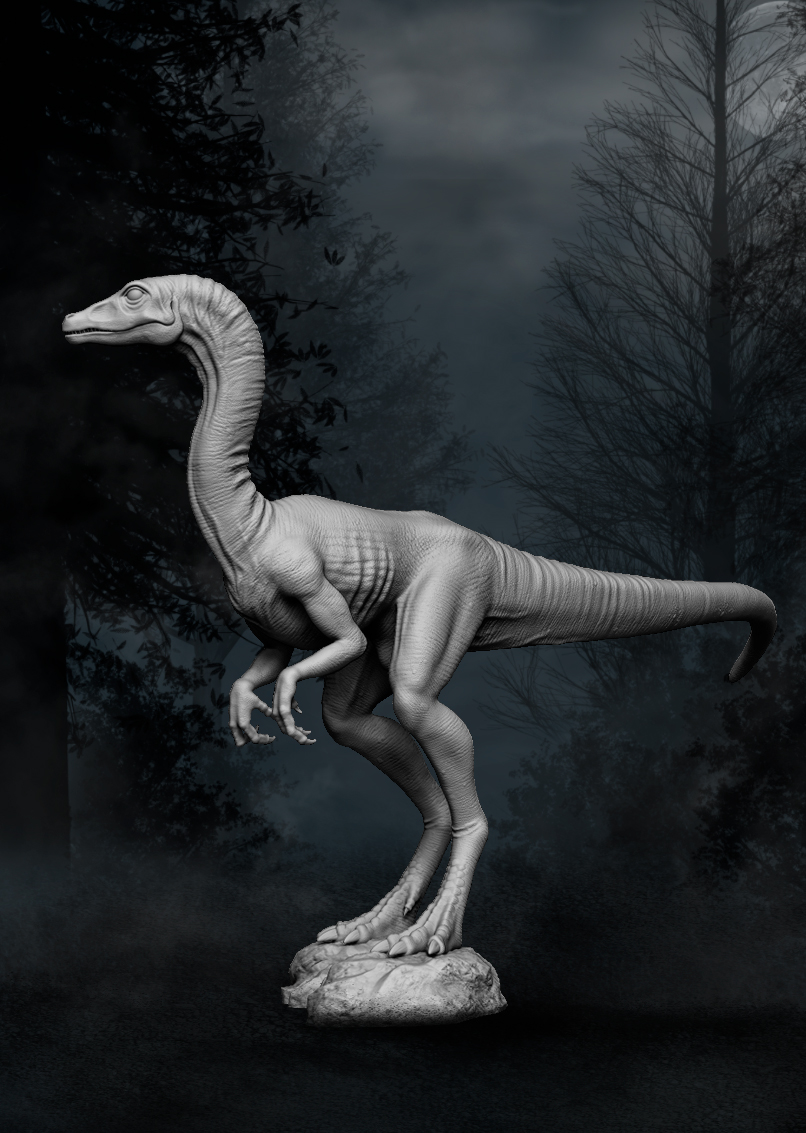 Free STL file Compsognathus | Jurassic Park 🦖・Design to download and 3D ...