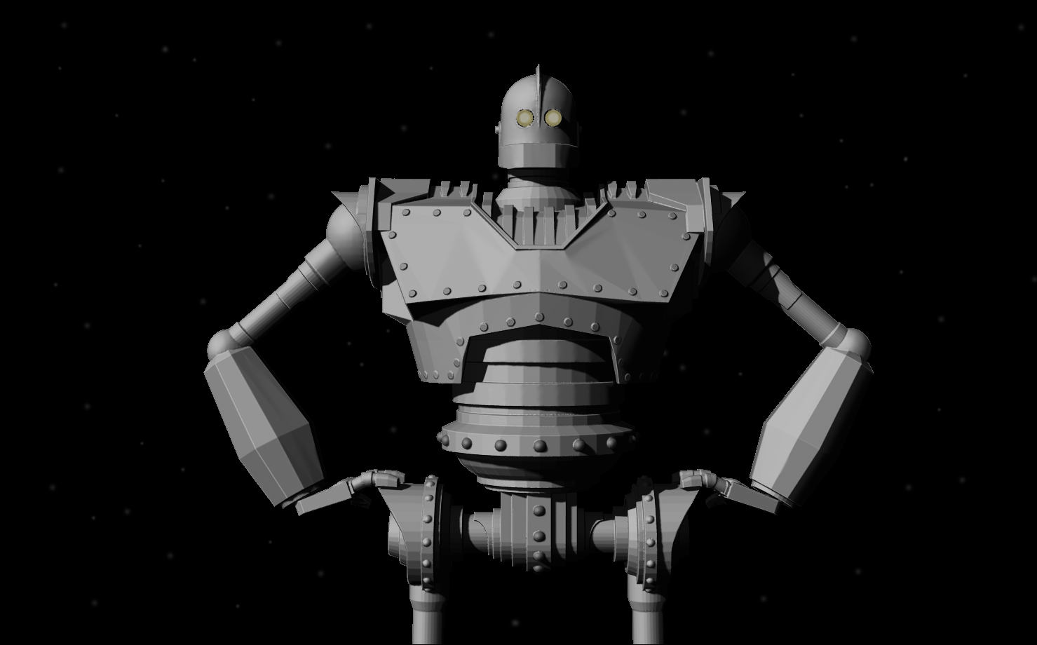 STL file Iron Giant 🤖・3D printable design to download・Cults