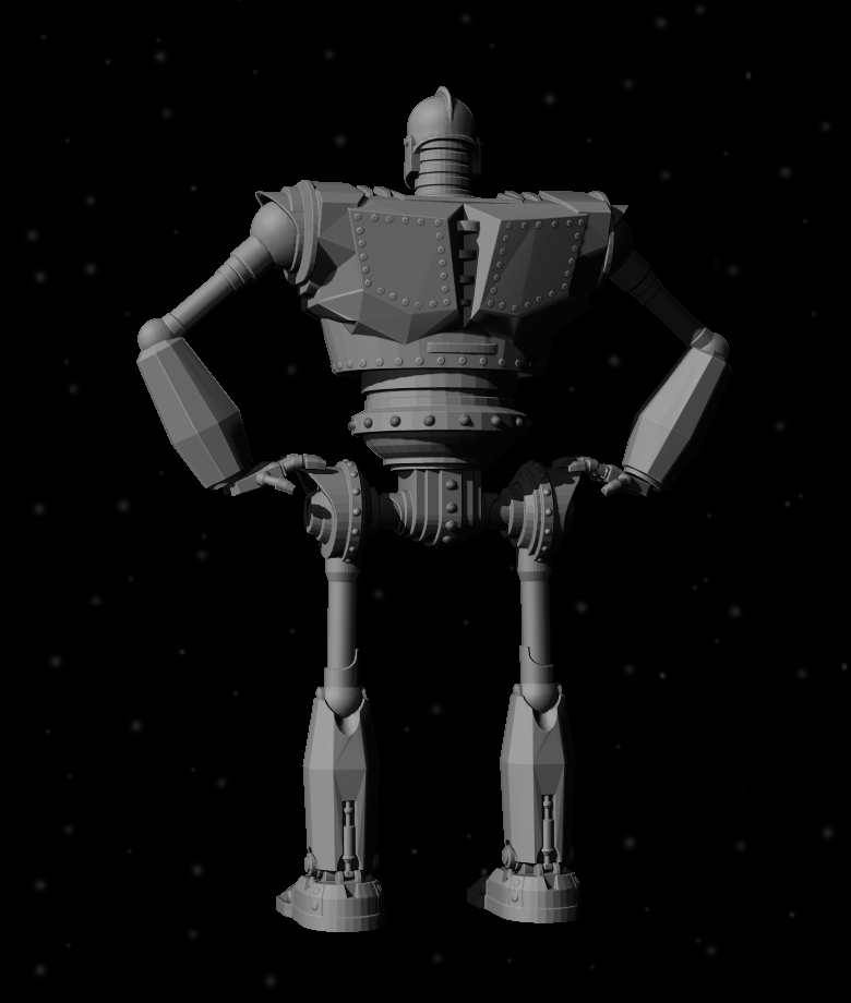 STL file Iron Giant 🤖・3D printable design to download・Cults
