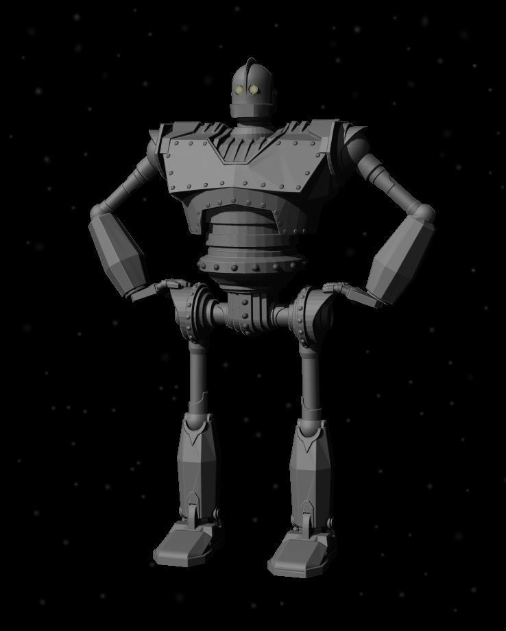 STL file Iron Giant 🤖・3D printable design to download・Cults
