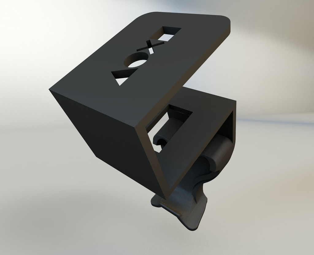 Free STL file PS4 Controller Desk Mount・3D printing model to download・Cults