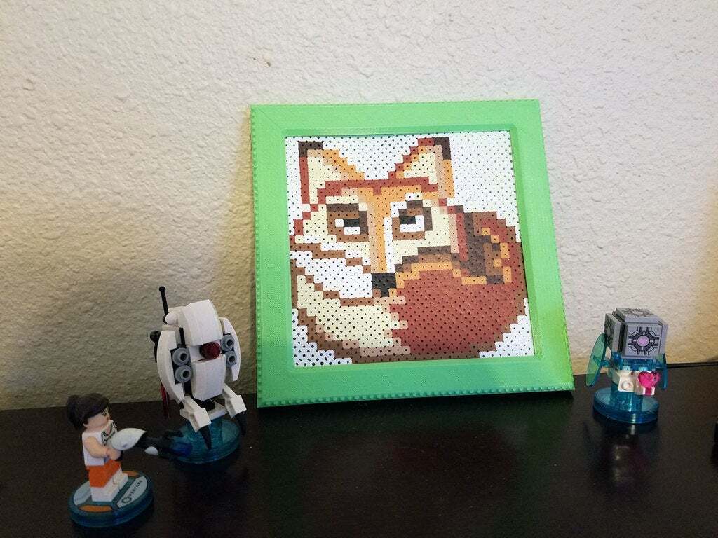 Free STL file Picture Frame (fully customizable scad)・3D printer design ...