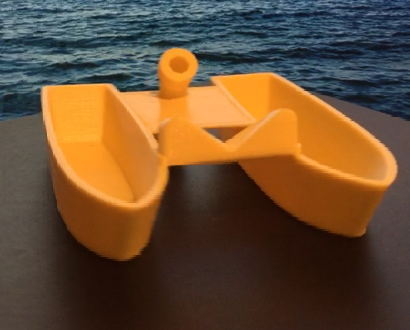 Free 3D file Balloon Shell Cat Bath Boat・3D print design to download・Cults