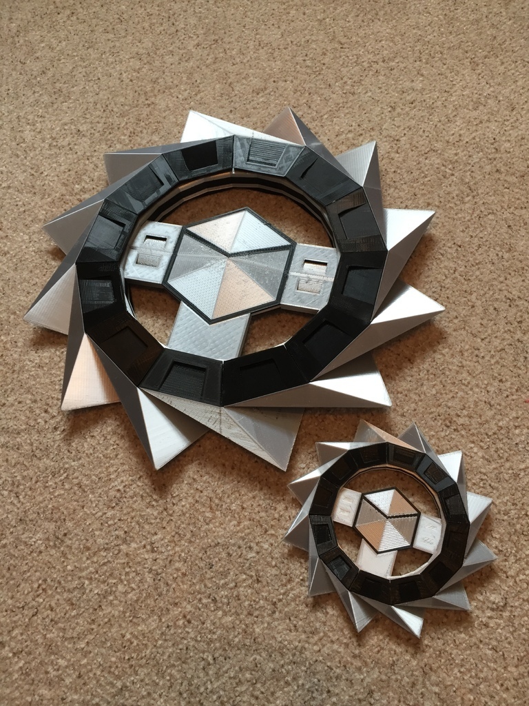 Free 3D file Spinning Turok Razorwind 1:1 prop (dual extrusion)・3D ...