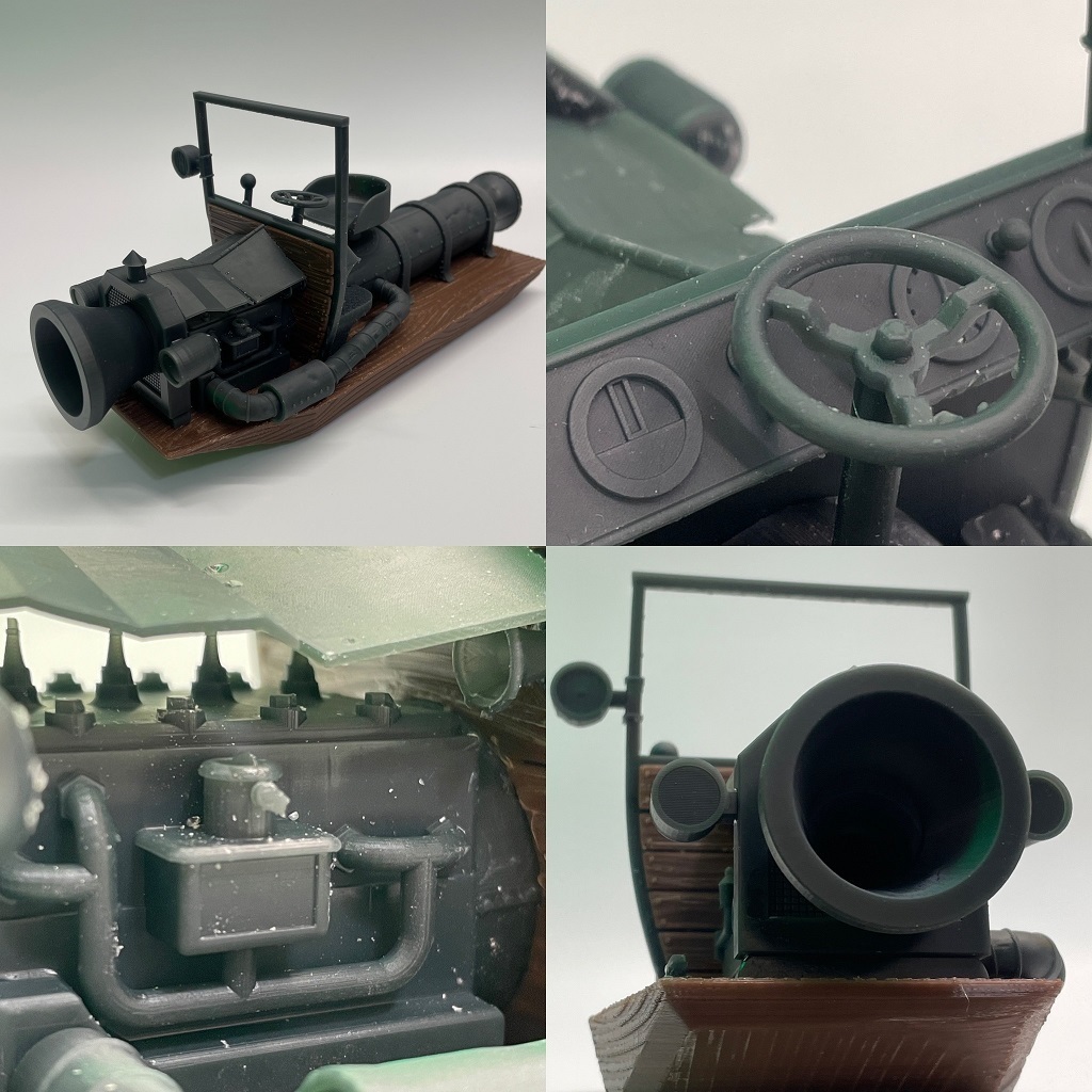Free STL file Medusa's Swamp Mobile 🛥️・3D printable model to download・Cults