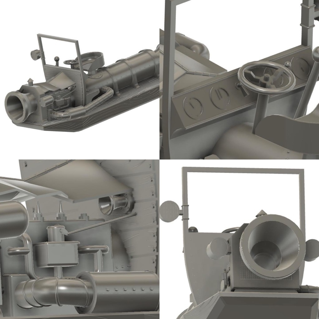 Free STL file Medusa's Swamp Mobile 🛥️・3D printable model to download・Cults