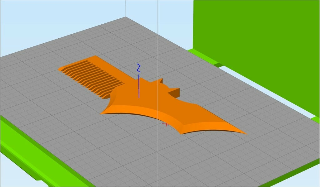 Free STL file BAT Comb・Object to download and to 3D print・Cults