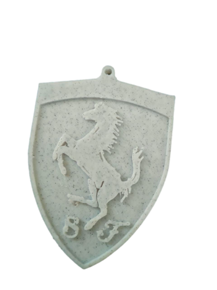 Free STL file KEYCHAIN FERRARI・3D printer model to download・Cults