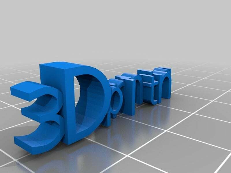 Free STL file 3D printing logo・3D printer model to download・Cults