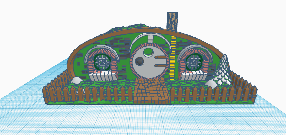 Archivo STL gratuito casa hobbit・Objeto para descargar e imprimir en 3D ...