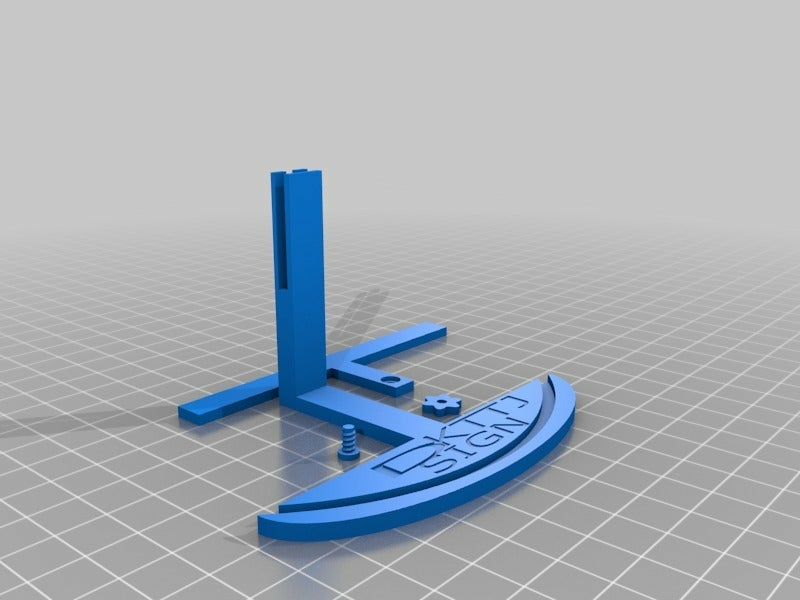 STL file litograph stand 100mm・Model to download and 3D print・Cults