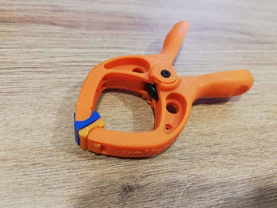 Free STL file Wolfcraft microfix mini spring clamp jaw・3D print design ...