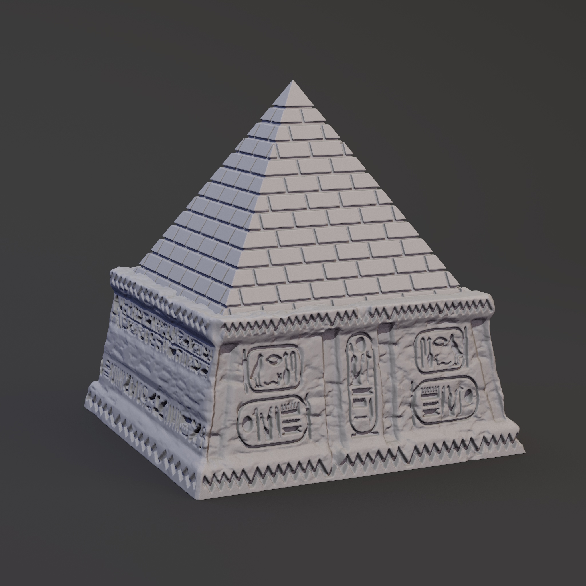 3D file Pack 3 Keycaps of Pyramid Keycap, Egypt Sorcerer Keycap ...