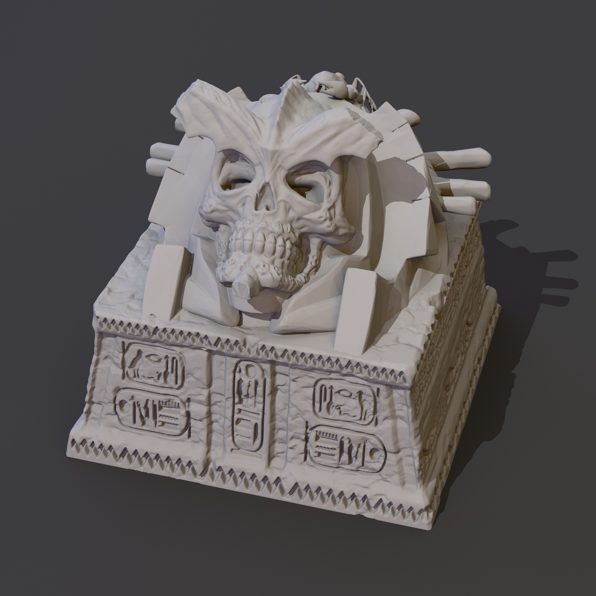 3D file Pack 3 Keycaps of Pyramid Keycap, Egypt Sorcerer Keycap ...