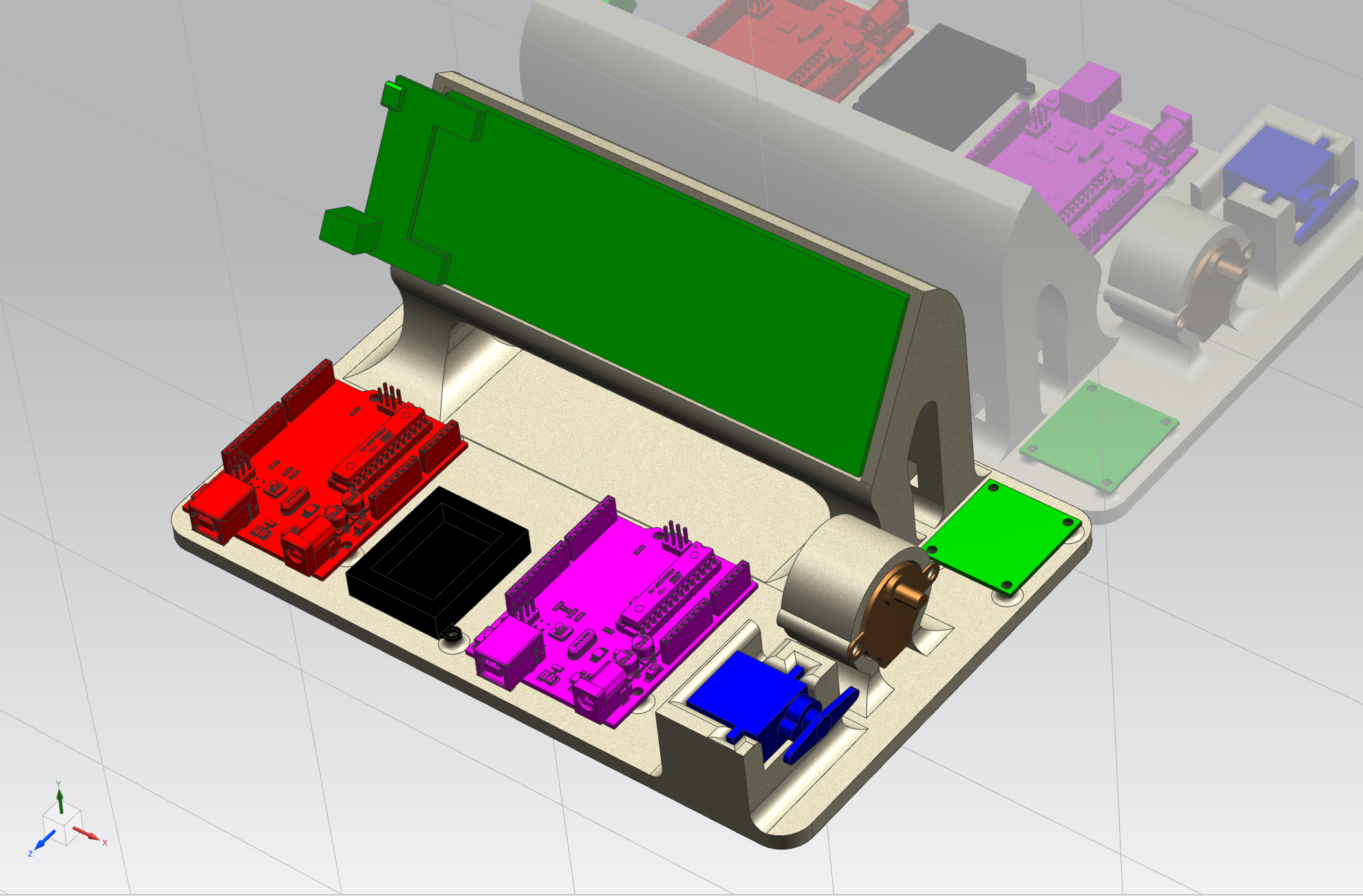3D file Arduino Uno R3 and Pyboard prototyping board. 🔧・3D printing ...