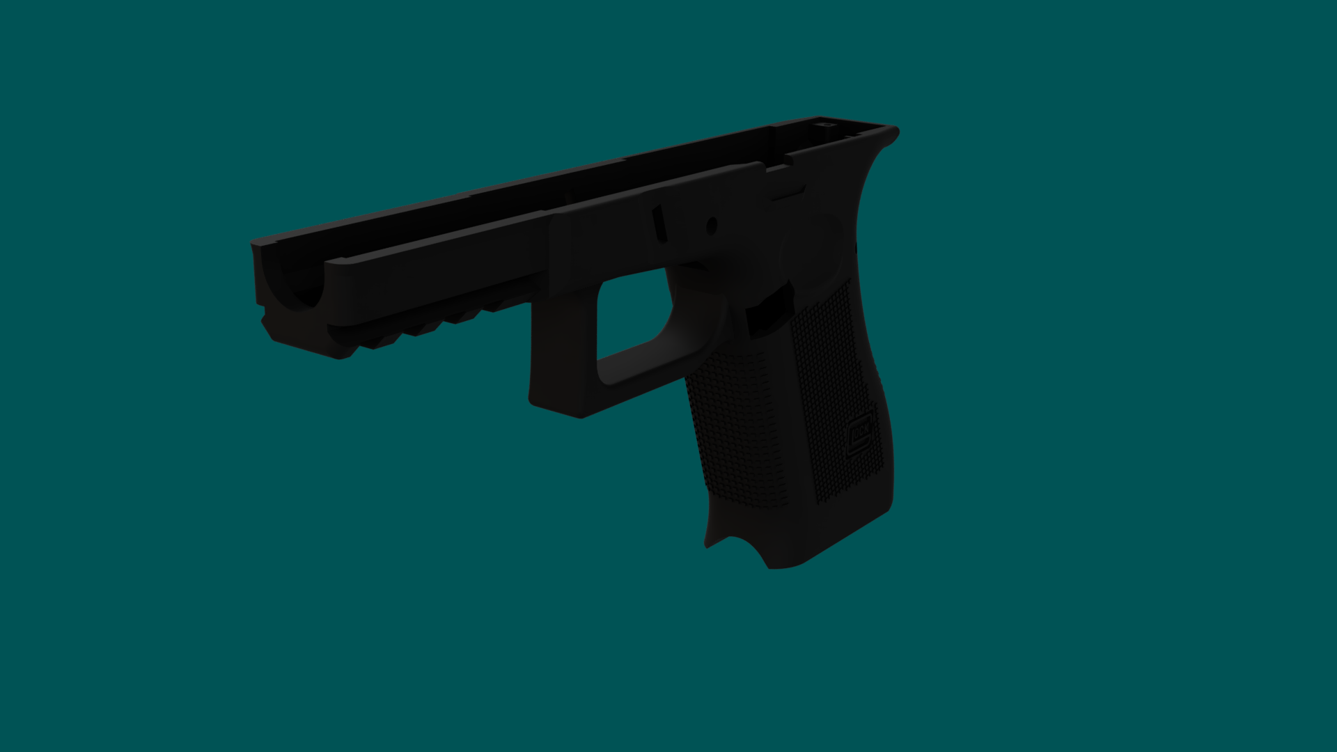 STL file Airsoft G17 Frame Classic Style・3D printer design to download ...