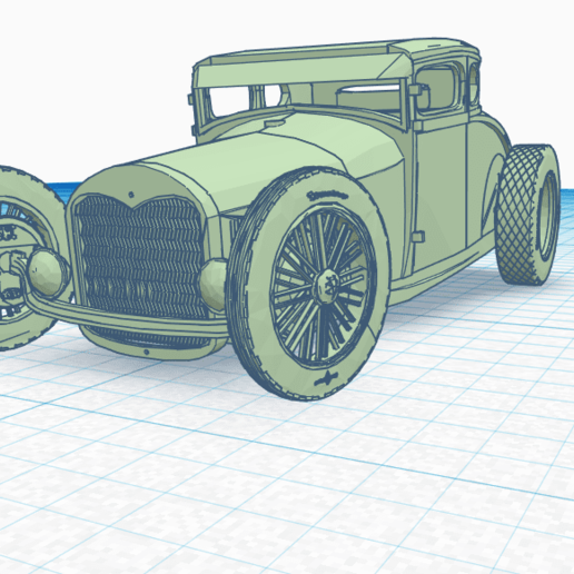 Télécharger fichier STL gratuit hot rod de collection • Design pour ...