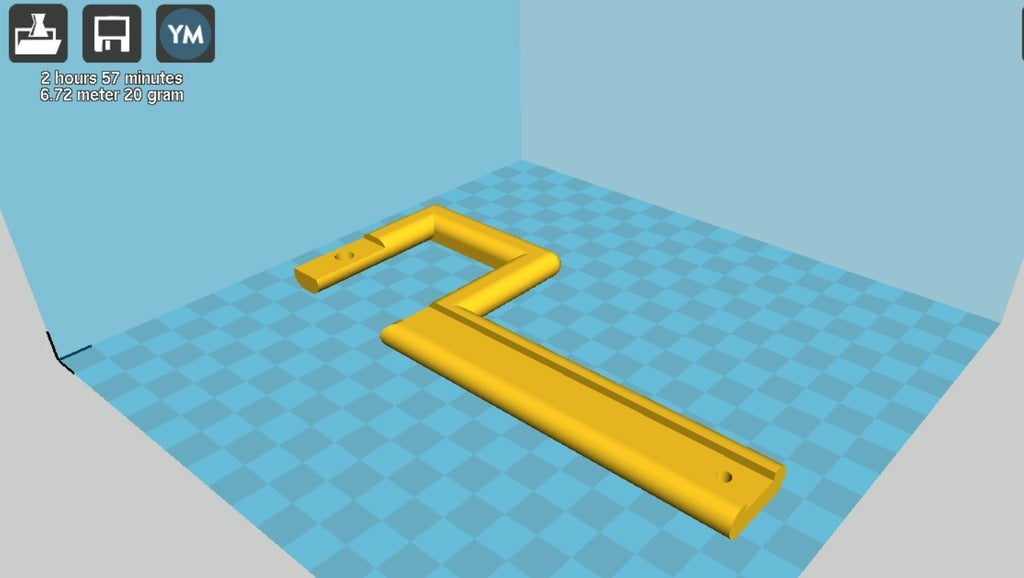 Free STL file Hacksaw・Template to download and 3D print・Cults