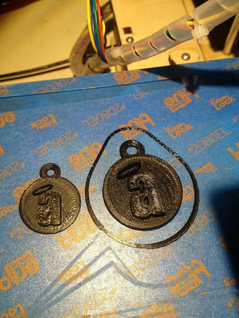 Бесплатный STL файл Angels Baseball Logo Keychain・Дизайн для загрузки и ...