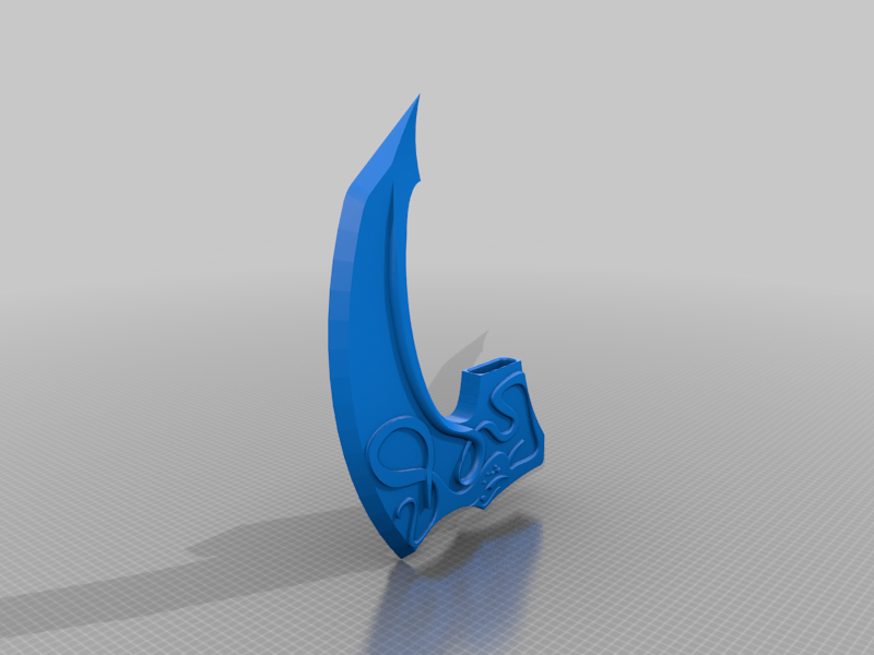 Free 3D file Euron Greyjoy Axe head・3D printable object to download・Cults