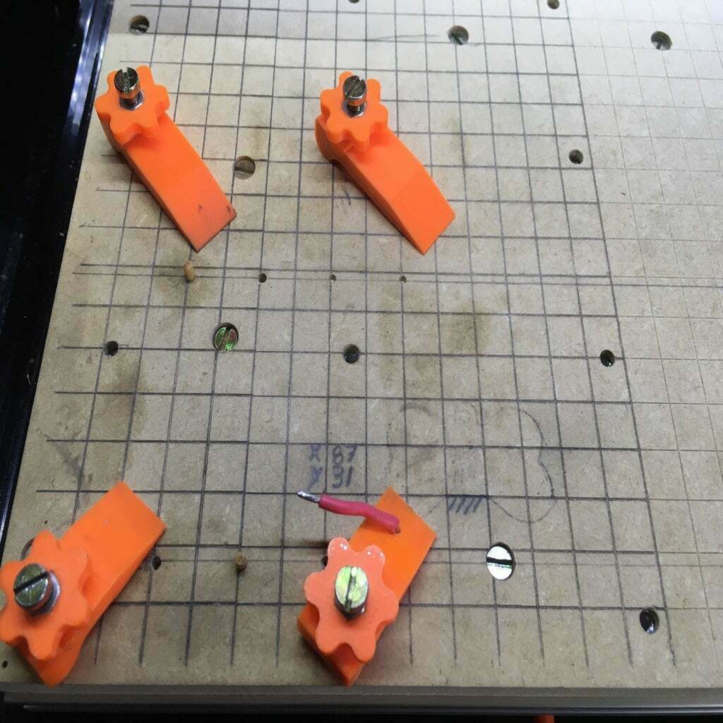 Free STL file CNC 3018 Pro - Wasteboard & Clamps・3D print model to ...