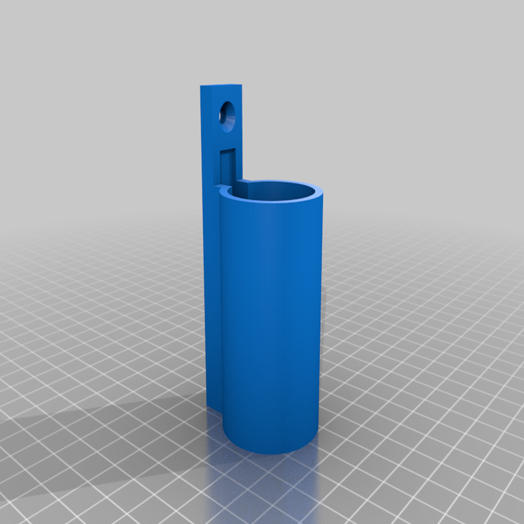 Free STL file Flashlight wall mount holder・3D printable design to ...