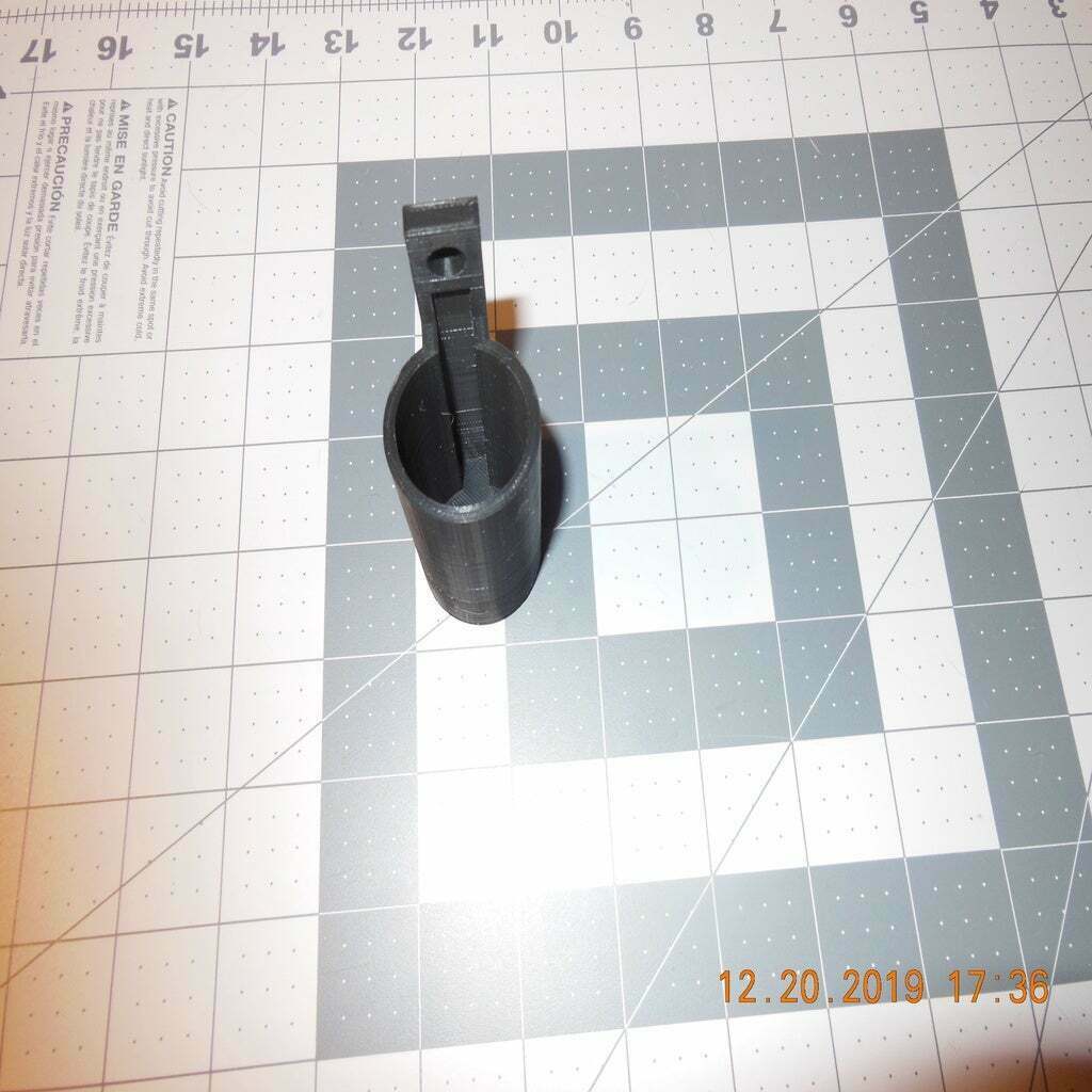 Free STL file Flashlight wall mount holder・3D printable design to ...