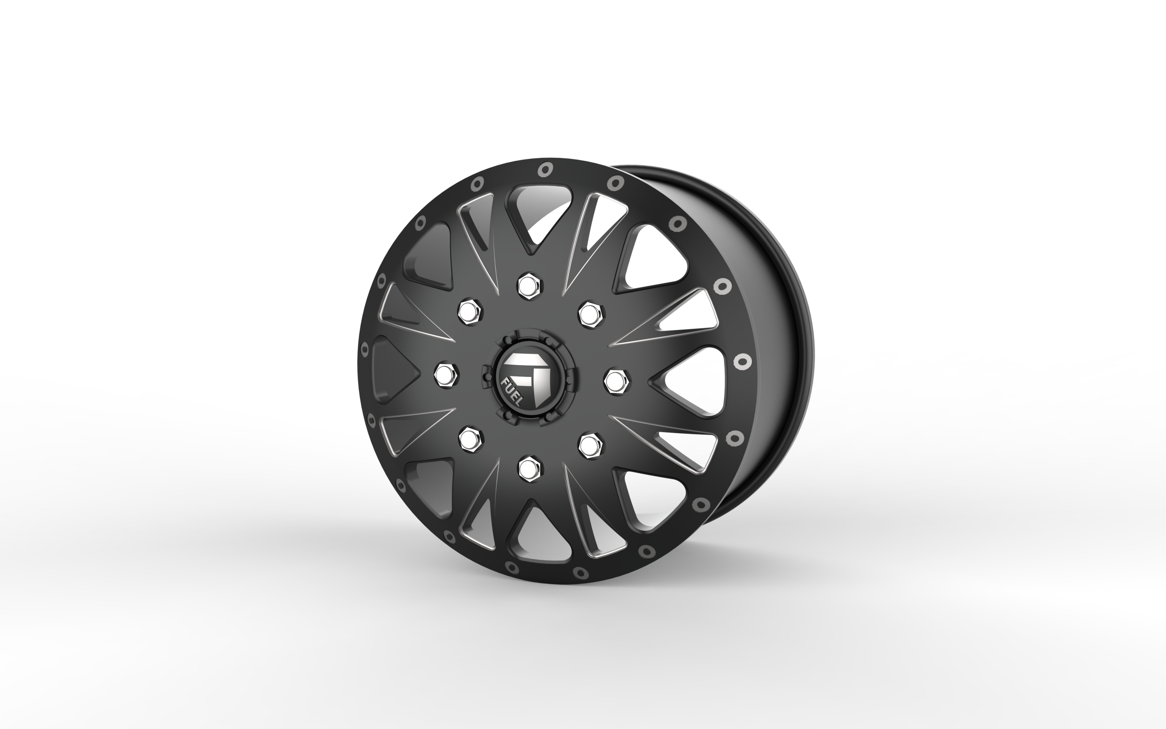 STL file Fuel Dually Wheels Throttle Dually Front and Rear - D513 ⛽・3D ...