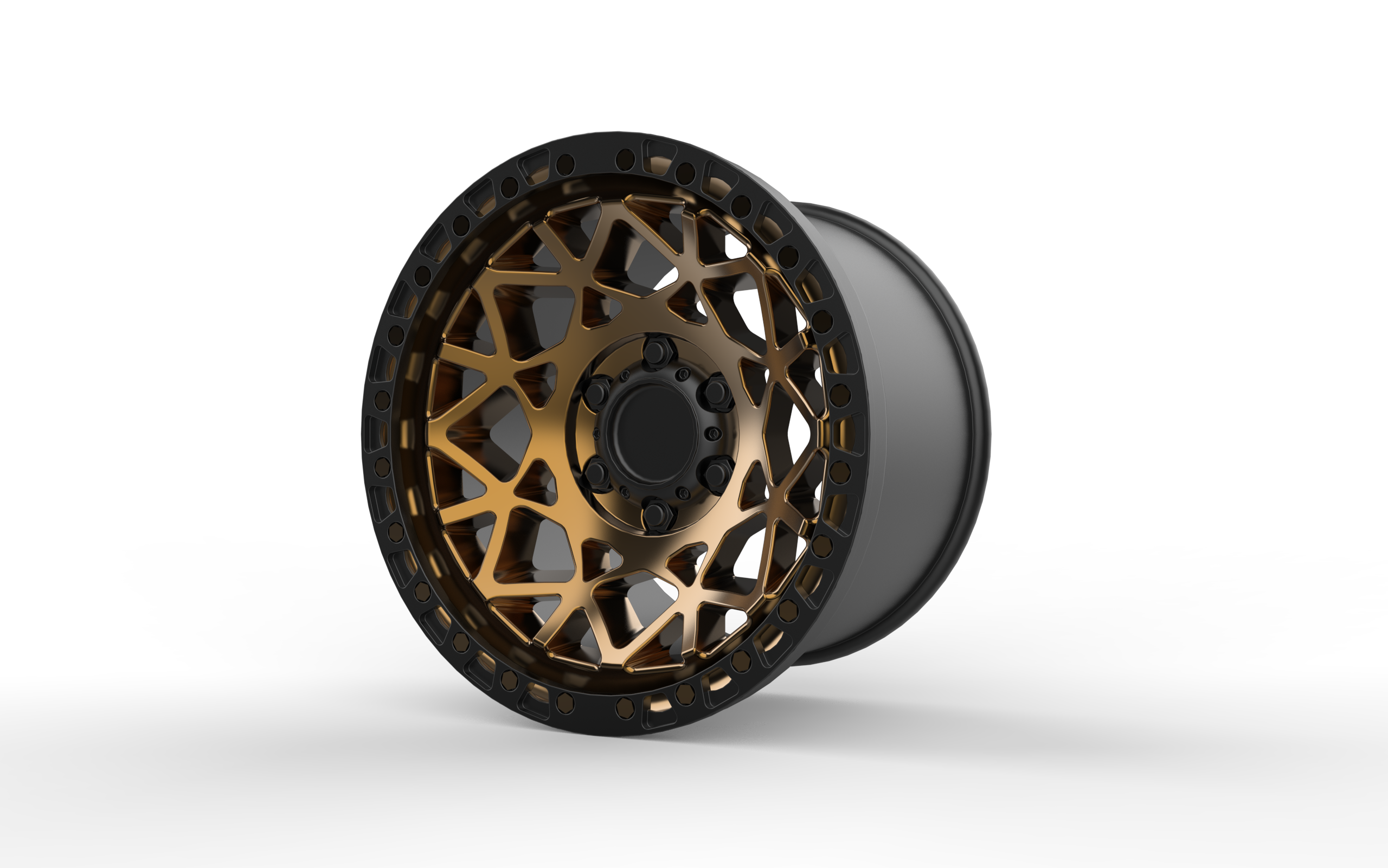 STL file FUEL UNIT Matte Bronze w/ Black Ring・Template to download and ...